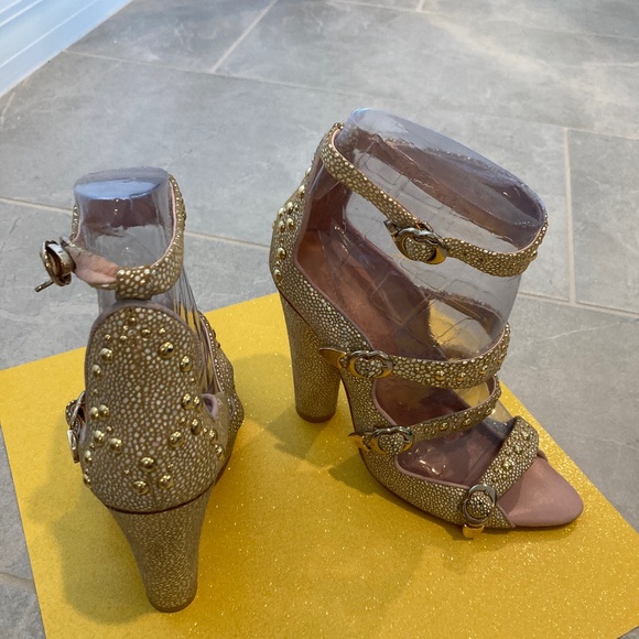 Cynthia Rowley | Shoes | Embellished High Heel Sandals | Poshmark